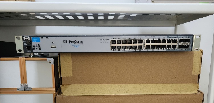 HP Procurve 2910al-24G 24 Gigabit ports fully managed switch, Computers ...