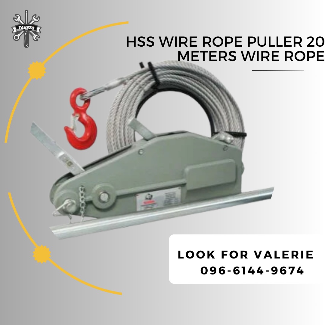HSS WIRE ROPE PULLER, Commercial & Industrial, Industrial Equipment on ...