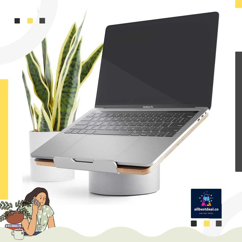 HumanCentric Laptop Stand for Desk – Laptop Riser for Desk in Space ...