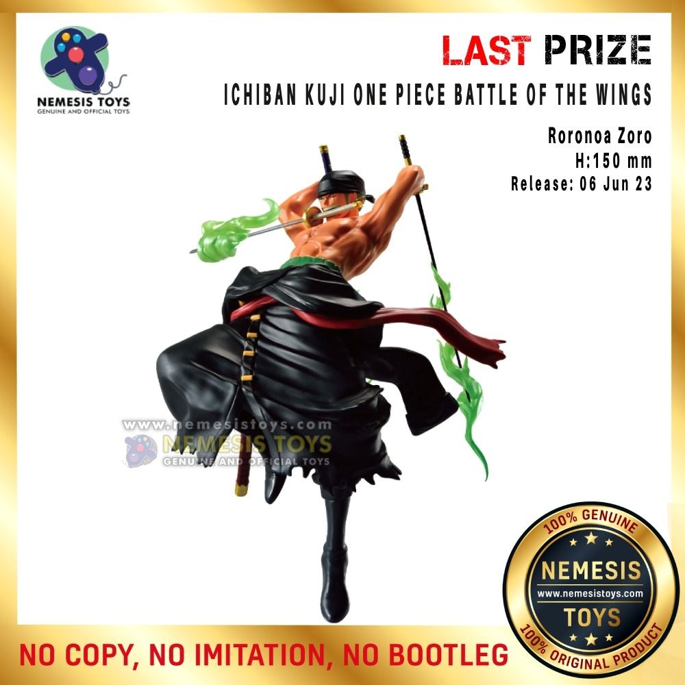 Ichiban Kuji Roronoa Zoro Battle of The Wings One Piece - Last Prize ...