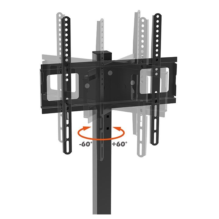 [iDS] TV Stand Height Adjustable Space Saving TV Holder for Behind TV ...