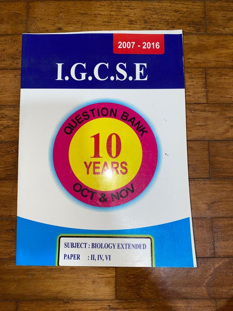 IGCSE - question bank and mark scheme for physics, chemistry and ...