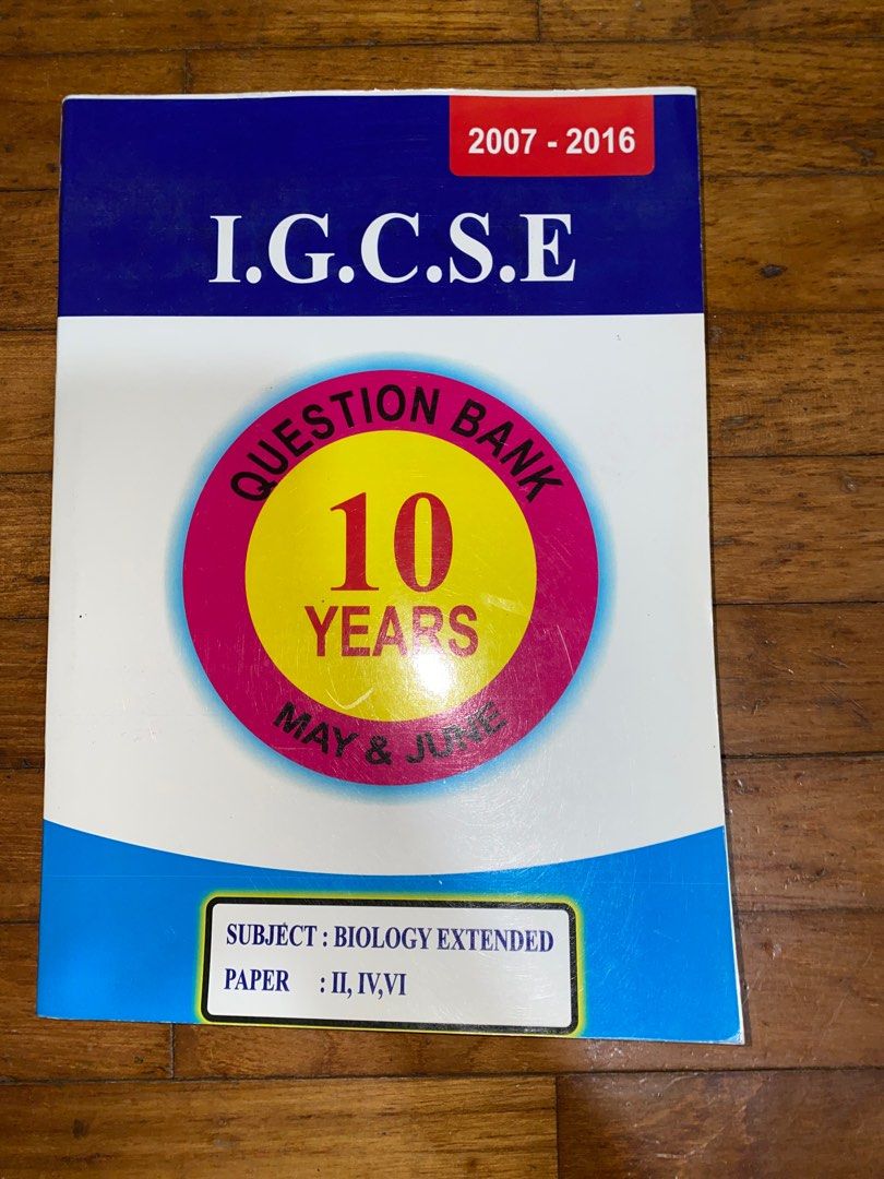 IGCSE - question bank and mark scheme for physics, chemistry and ...
