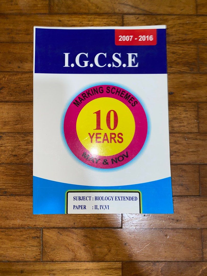 IGCSE - question bank and mark scheme for physics, chemistry and ...