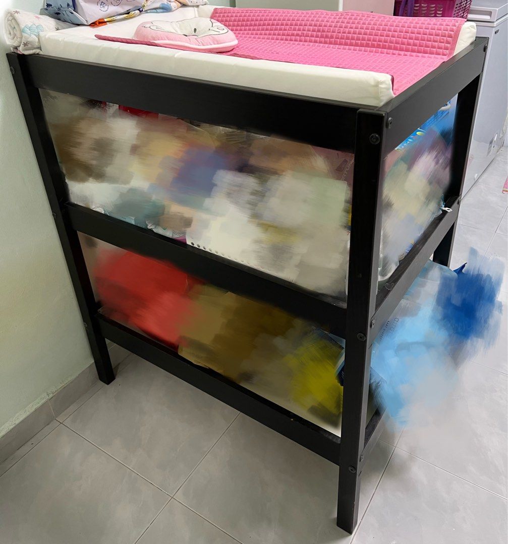 Ikea changing table, Babies & Kids, Bathing & Changing, Changing Mats ...