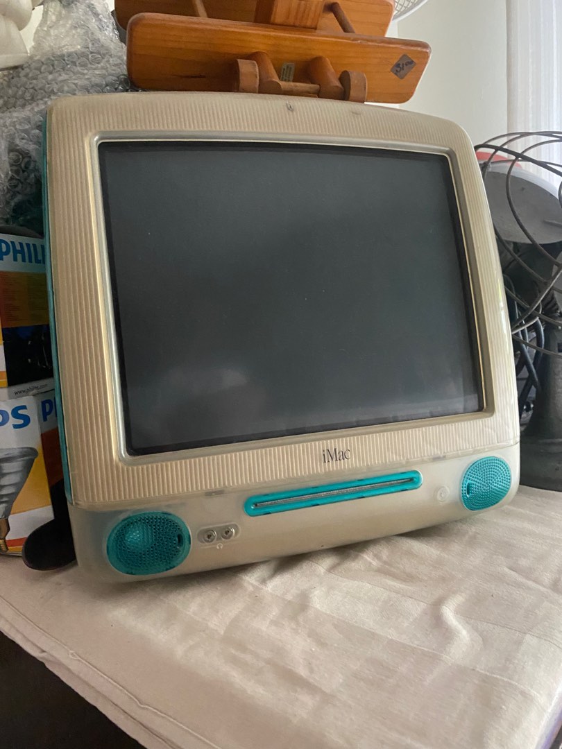 iMac G3 Monitor in Teal, Computers & Tech, Desktops on Carousell