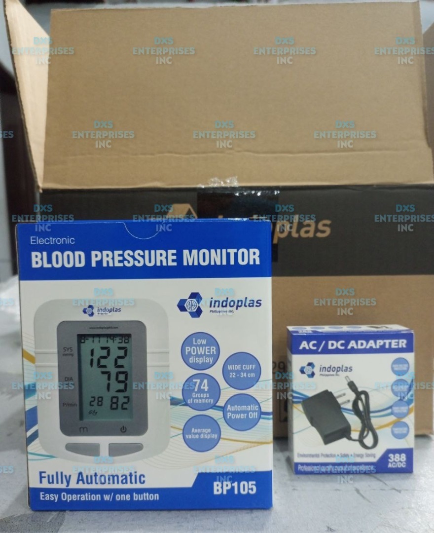 INDOPLAS BP MONITOR 105, Health & Nutrition, Medical Supplies & Tools ...