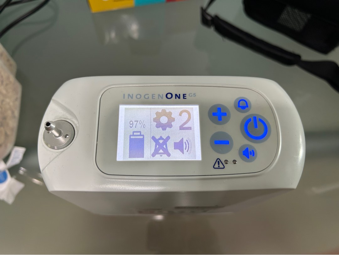 Inogen one G5 oxygen concentrator (Portable), Health & Nutrition ...