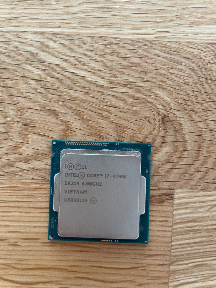 Intel i7-4790K, Computers & Tech, Parts & Accessories, Computer Parts ...