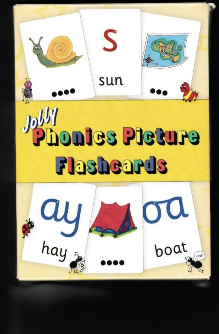 Jolly Phonics Picture Flashcards, 興趣及遊戲, 書本 & 文具, 書本及雜誌 - 補充練習 - Carousell