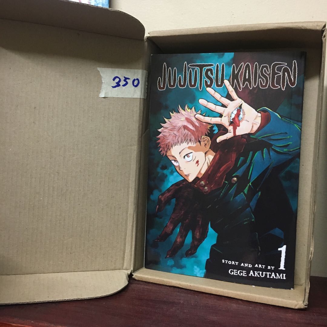 Jujutsu Kaisen manga JJK orig 600, Hobbies & Toys, Books & Magazines ...