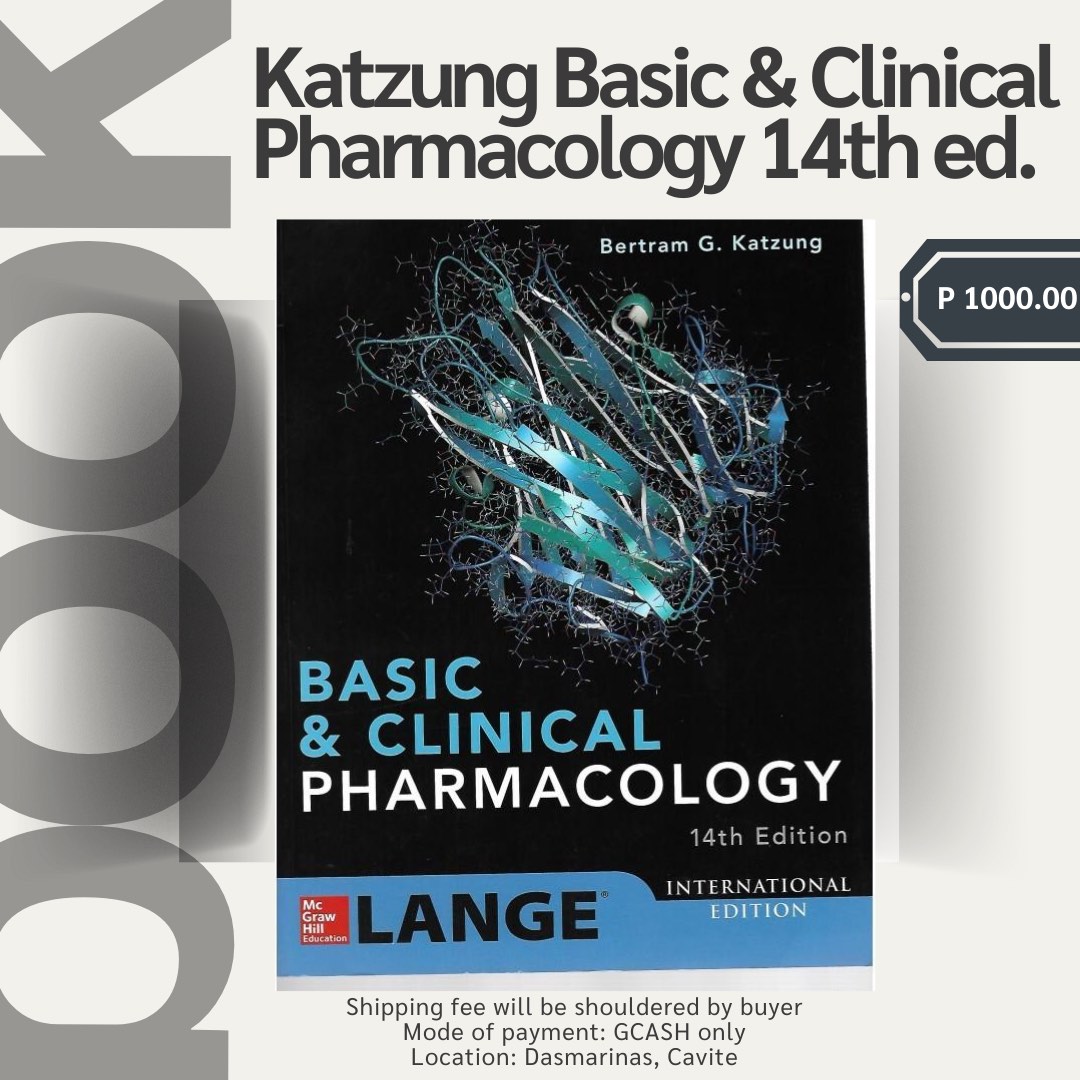 KATZUNG PHARMACOLOGY on Carousell