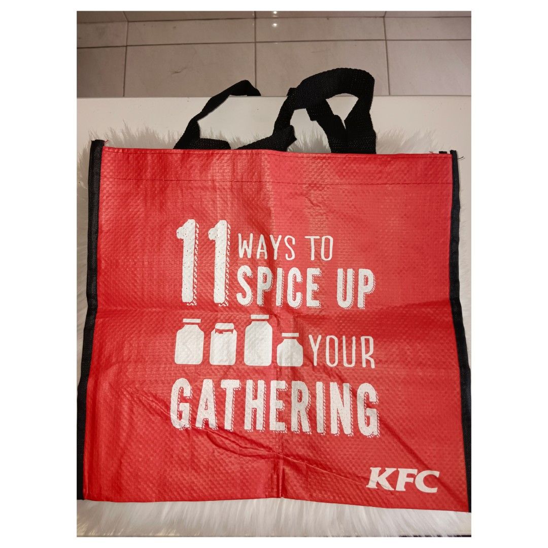 KFC LIMITED EDITION Tote Bag [Red], Women's Fashion, Bags & Wallets ...