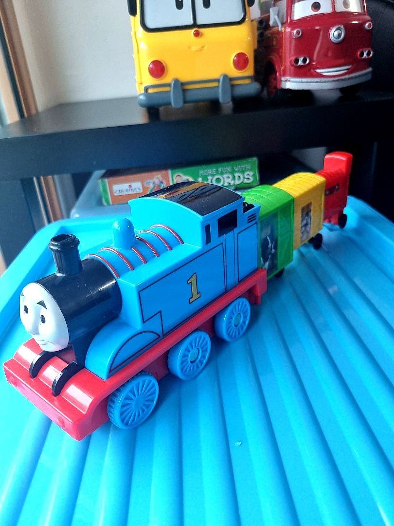 Kids bus toys thomas & train robocar poli educational toy, Hobbies ...