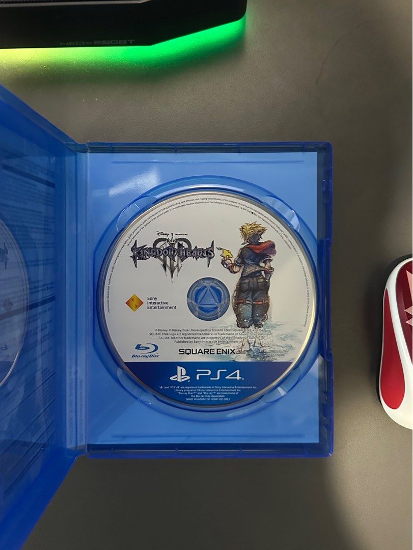 Kingdom Hearts 3 PS4 Disc, Video Gaming, Video Games, PlayStation on ...