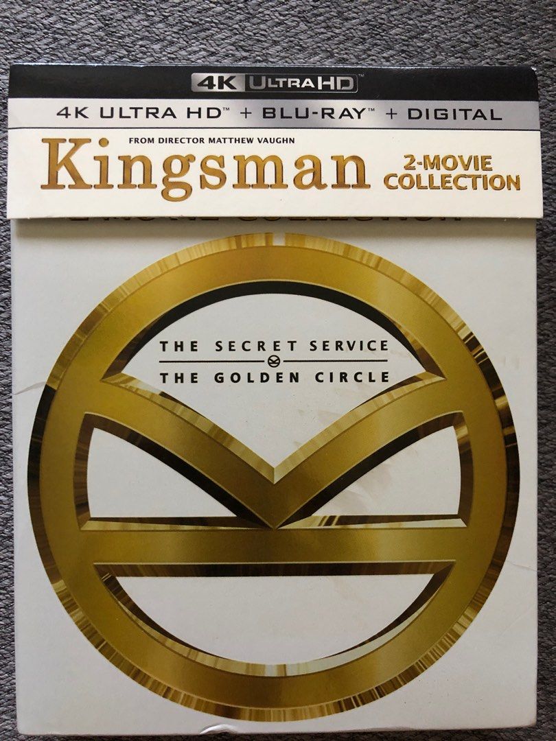 KINGSMAN 2 MOVIE COLLECTION 4K UHD BLU RAY, Hobbies & Toys, Music ...