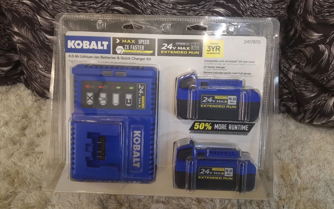 Kobalt Battery Pack, Commercial & Industrial, Construction Tools ...