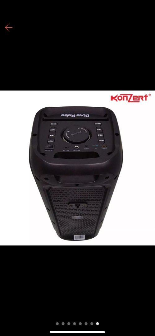 Konzert Disco Robo 5 Portable Party Speaker on Carousell
