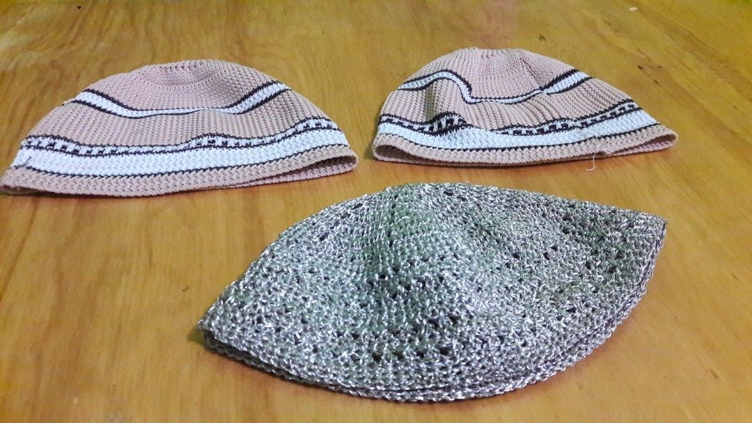 kopyah anak warna coksu mix putih on Carousell