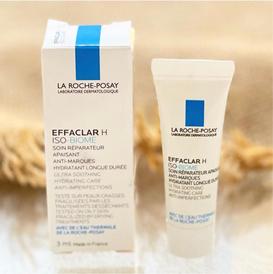 LA ROCHE-POSAY Effaclar H Iso-Biome Hydrating Cream 3ML, Beauty ...