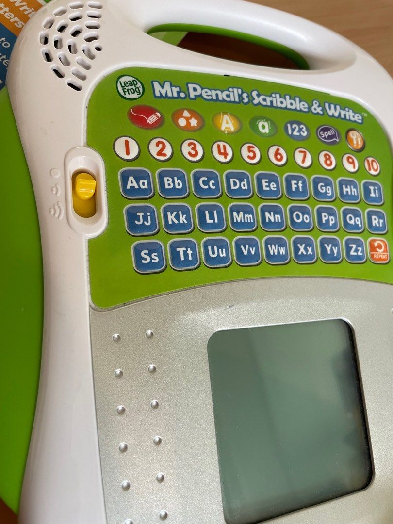 LeapFrog Mr Pencil’s scribble & write (with box), Babies & Kids, Infant Playtime on Carousell