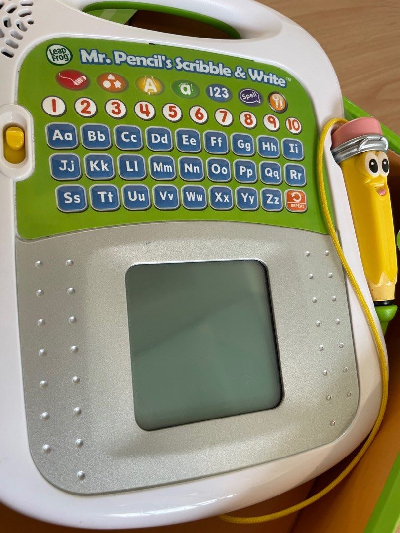 LeapFrog Mr Pencil’s scribble & write (with box), Babies & Kids, Infant ...
