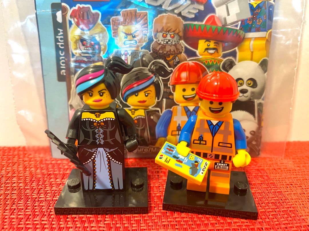 LEGO 71004 minifigures LEGO MOVIE Hard head Emmet 與 Wild West Wyldstyle ...