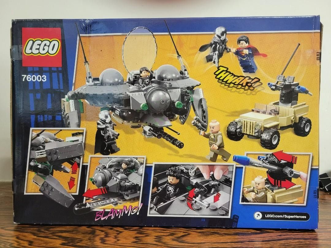 LEGO 76003 Superman: Battle of Smallville, 興趣及遊戲, 玩具 & 遊戲類 - Carousell