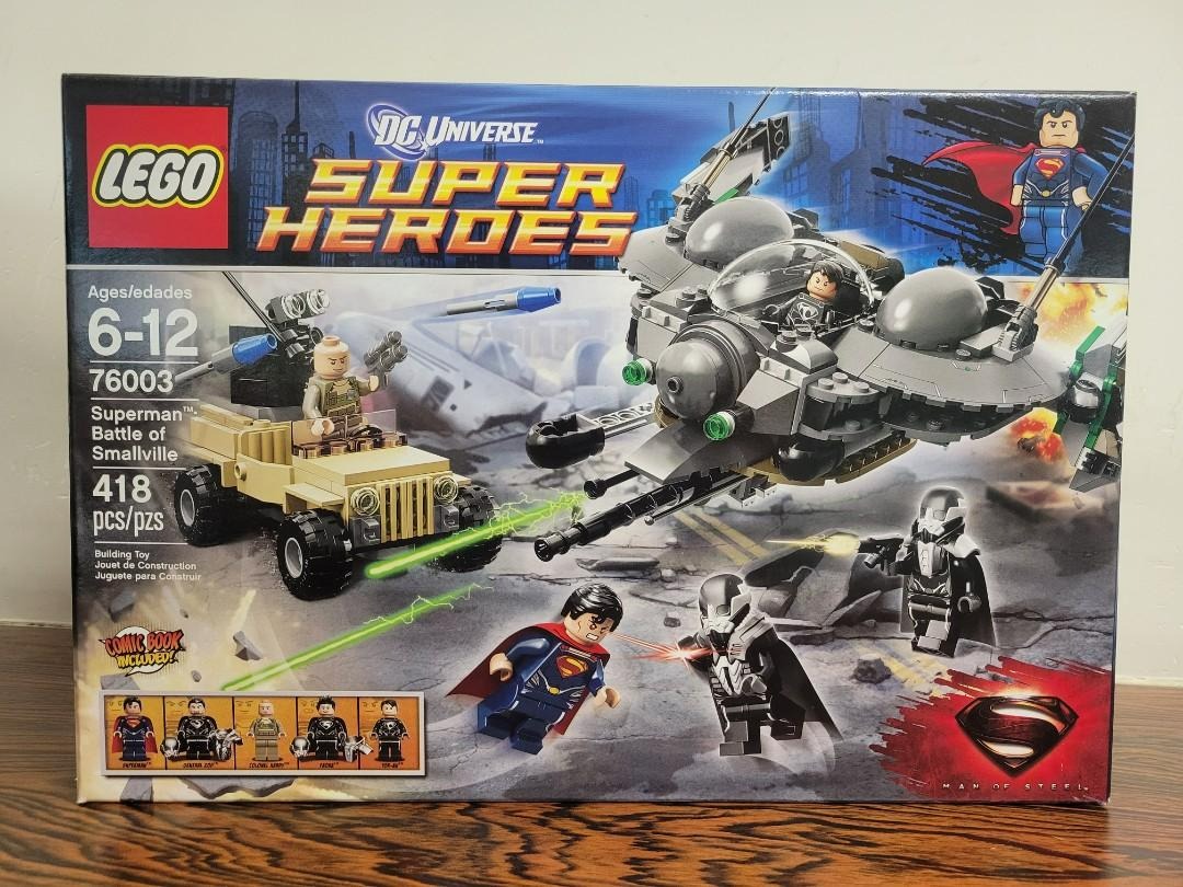 LEGO 76003 Superman: Battle of Smallville, 興趣及遊戲, 玩具 & 遊戲類 - Carousell