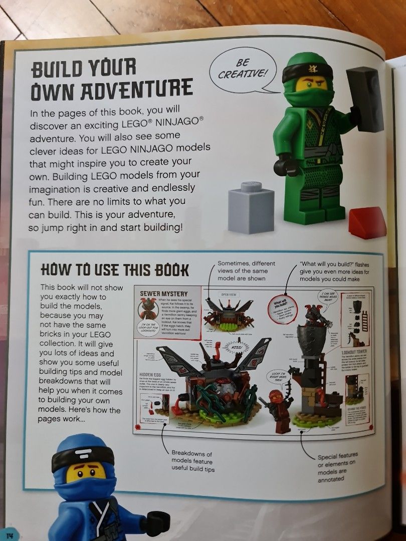 Lego Ninjago Adventure Book Hobbies Toys Books Magazines Comics Manga On Carousell