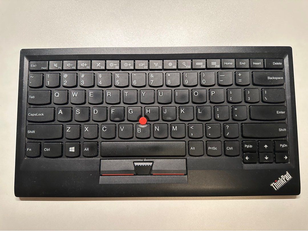 Lenovo Thinkpad Compact Bluetooth Keyboard KT-1255, 電腦＆科技, 電腦周邊及配件, 電腦 ...