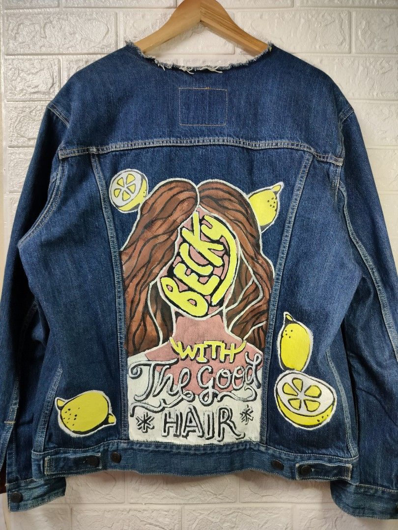 LEVI'S DENIM JACKET | WORK JACKET | CUSTOMIZED JACKET | CUT-OFF COLLAR ...