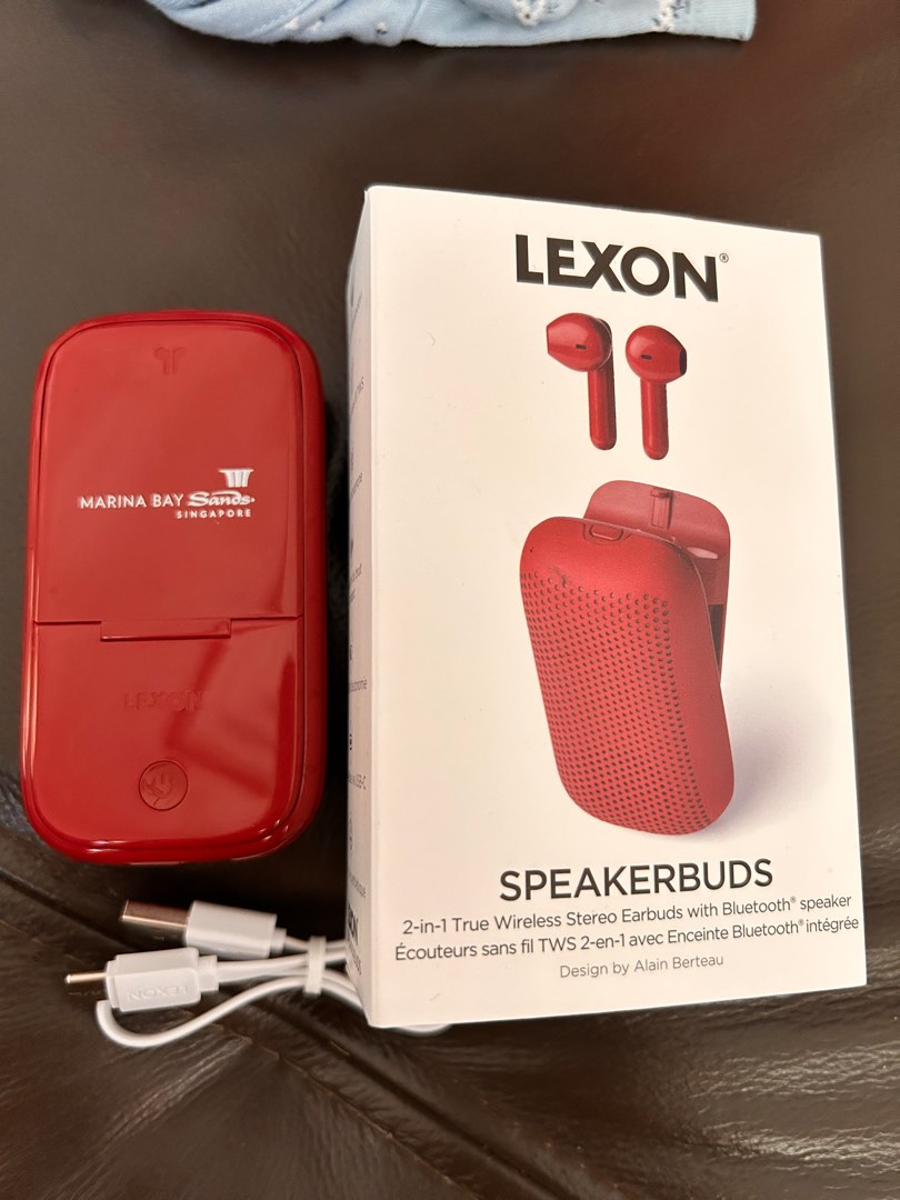 Lexon Speakerbuds, Audio, Portable Audio Accessories on Carousell