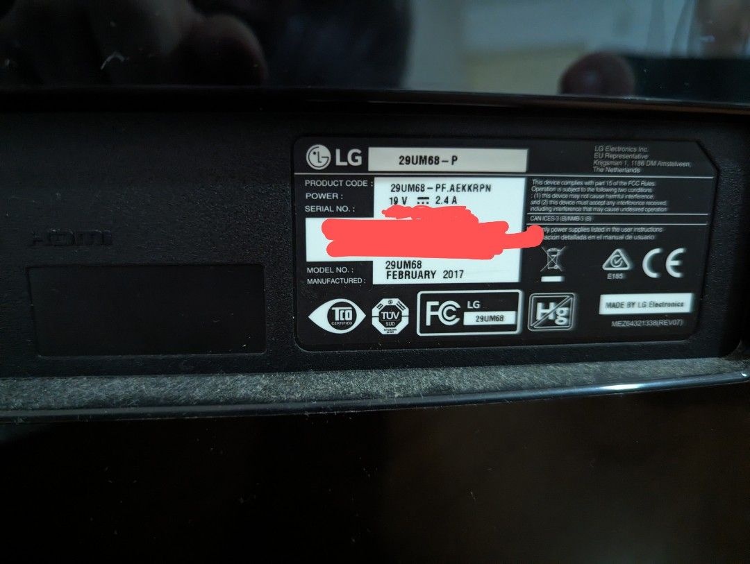 LG Ultra wide monitor 29", Computers & Tech, Parts & Accessories ...