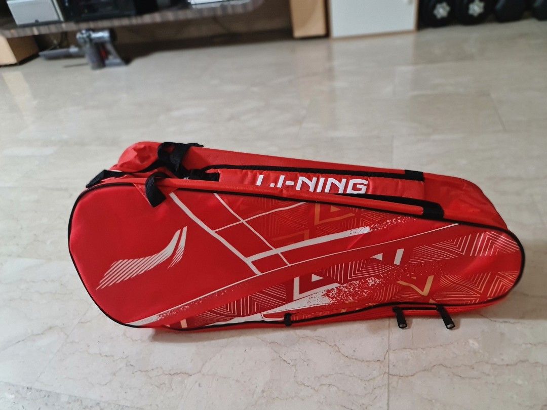 LI Ning Badminton Bag, Sports Equipment, Sports & Games, Racket & Ball Sports on Carousell