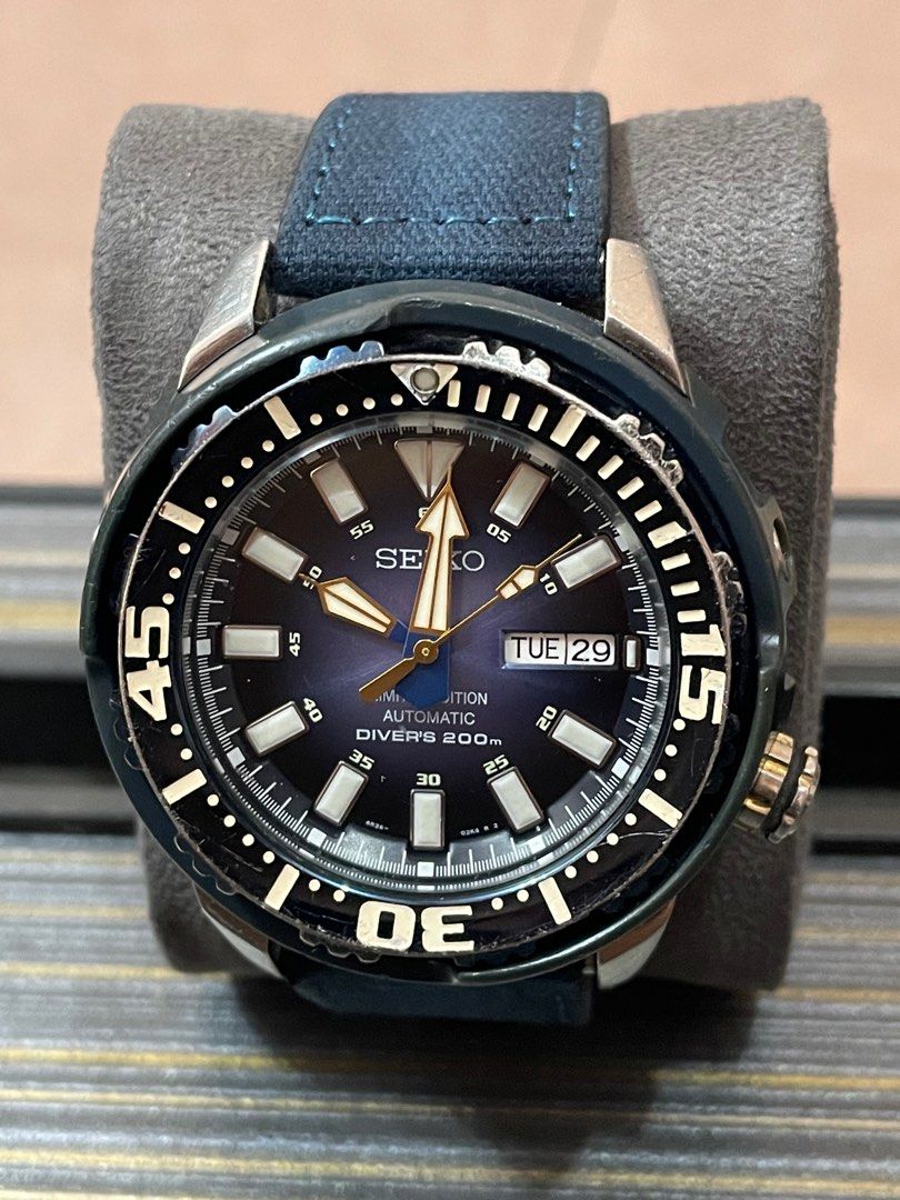 Limited Edition Seiko Blue Tuna, Luxury, Watches on Carousell
