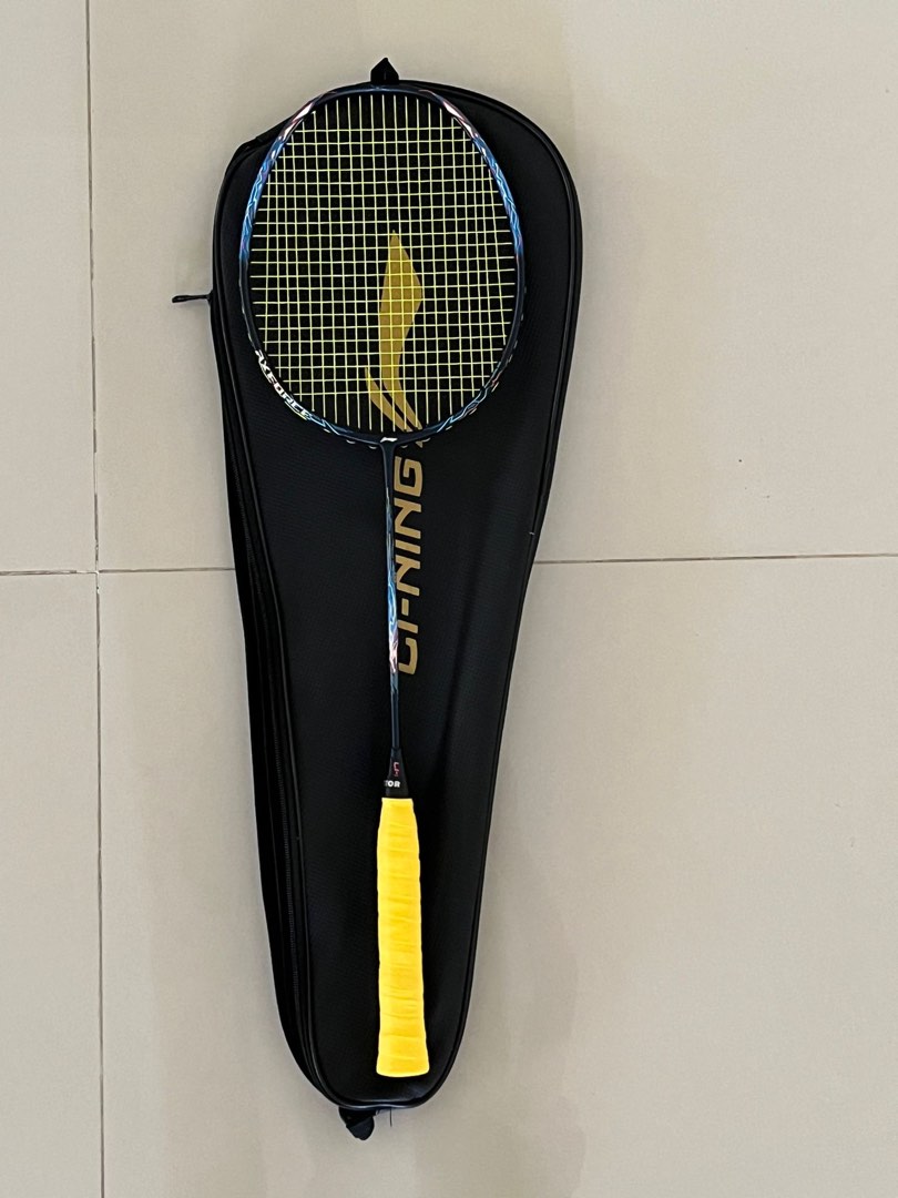 Lining axforce 90 dragon, Sports Equipment, Sports & Games, Racket ...