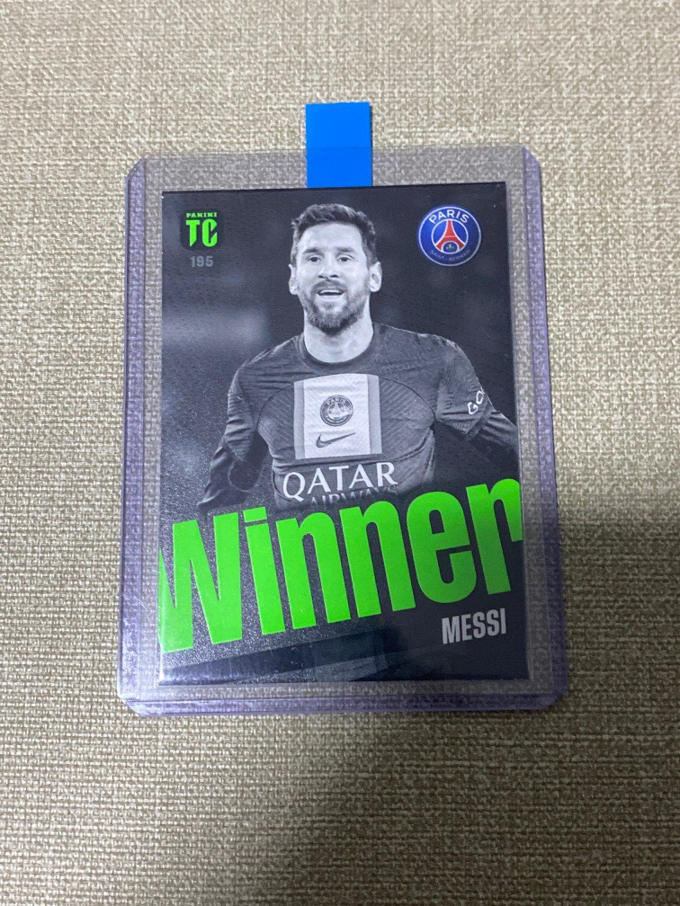 Lionel Messi Winner Panini Top Class 195, Hobbies & Toys, Toys & Games ...