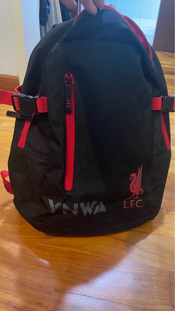 Liverpool YNWA backpack, Men's Fashion, Bags, Backpacks on Carousell