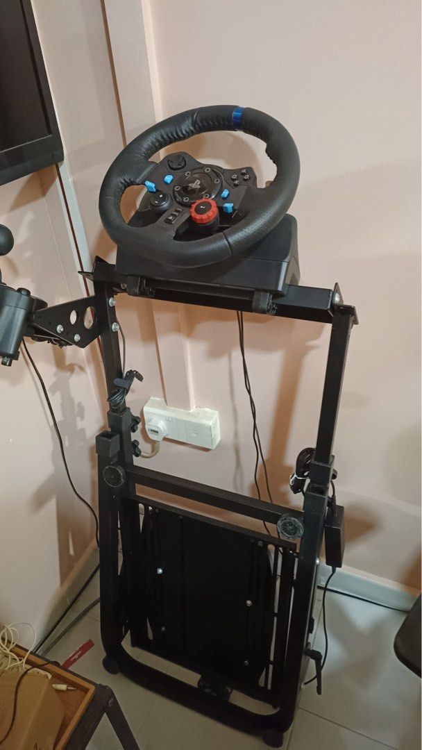 Logitech G29 Steering Wheel w Stand, Video Gaming, Gaming Accessories ...