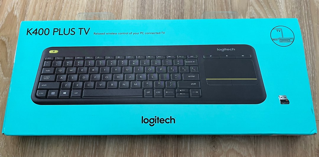 Logitech K400 Plus TV, Computers & Tech, Parts & Accessories, Computer Keyboard on Carousell