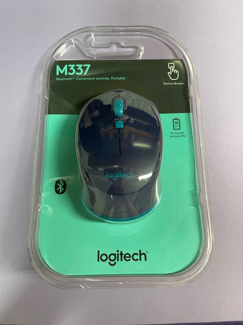 Logitech M337 Bluetooth Mouse (Blue), Computers & Tech, Parts & Accessories, Mouse & Mousepads ...