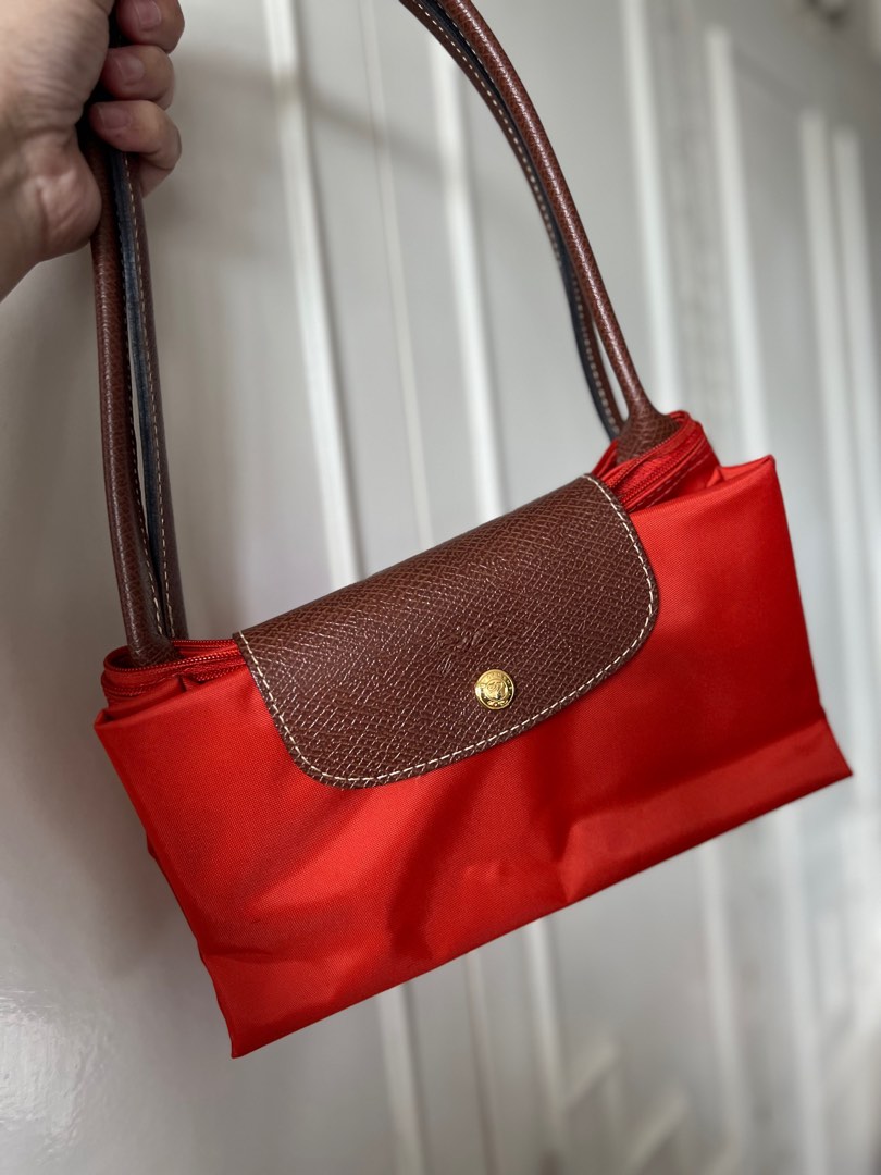 Longchamp Le Pliage Long Handle Large, Luxury, Bags & Wallets on Carousell