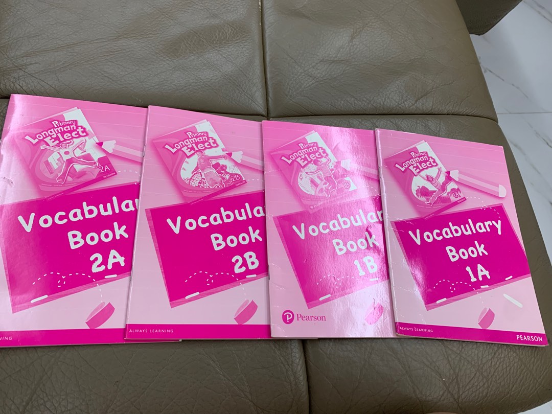 Longman Elect Vocabulary Book 1A 1B 2A 2B, 興趣及遊戲, 書本 & 文具, 教科書 - Carousell