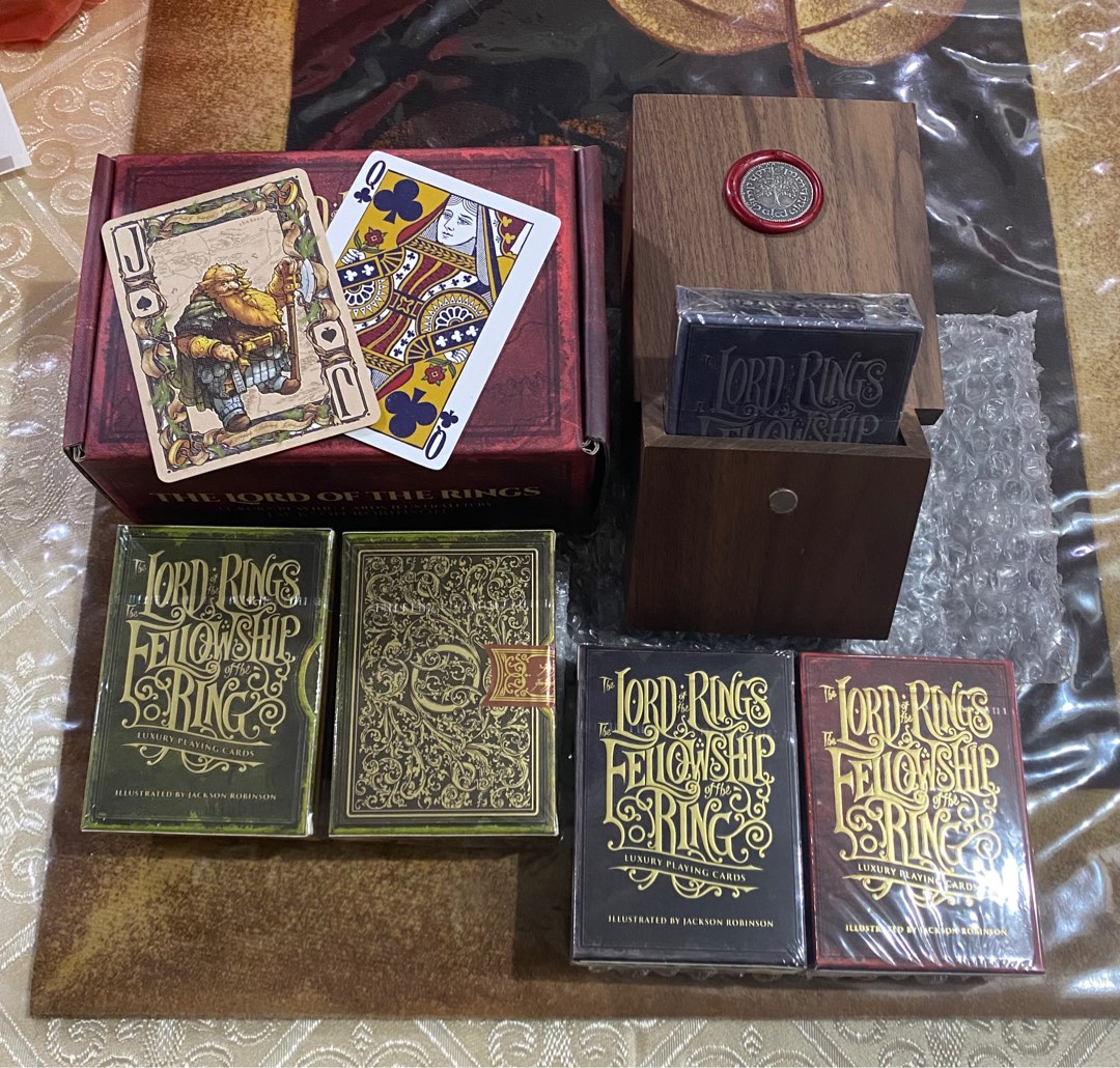 Lord of the Rings Playing card by Kings Wild Project, Hobbies & Toys ...