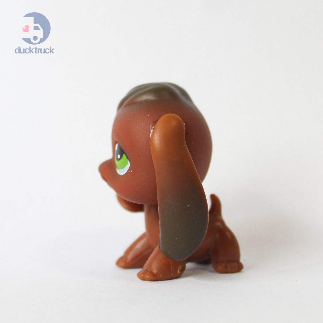 LPS Littlest Pet Shop RARE #77 Dark Brown Beagle Hasbro, Hobbies & Toys ...