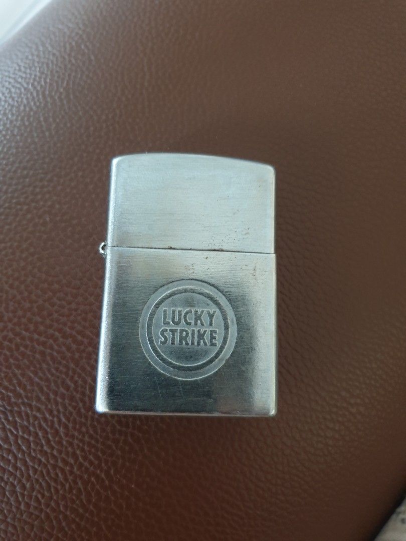 Lucky Strike lighter Zippo style, Men's Fashion, Watches & Accessories ...