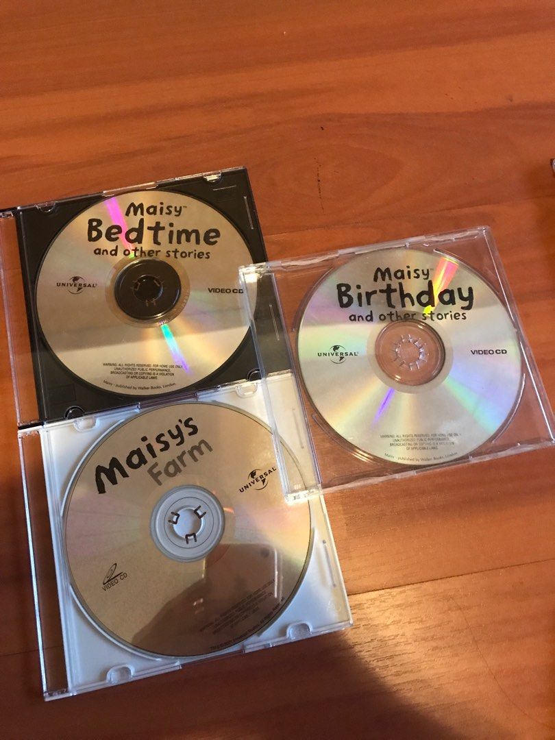 Maisy VCD bundle (6pcs @ $6) , Hobbies & Toys, Music & Media, CDs ...