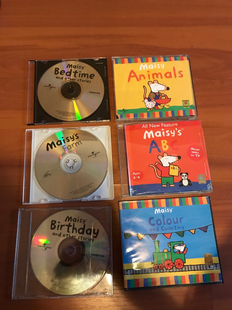 Maisy VCD bundle (6pcs @ $6) , Hobbies & Toys, Music & Media, CDs ...