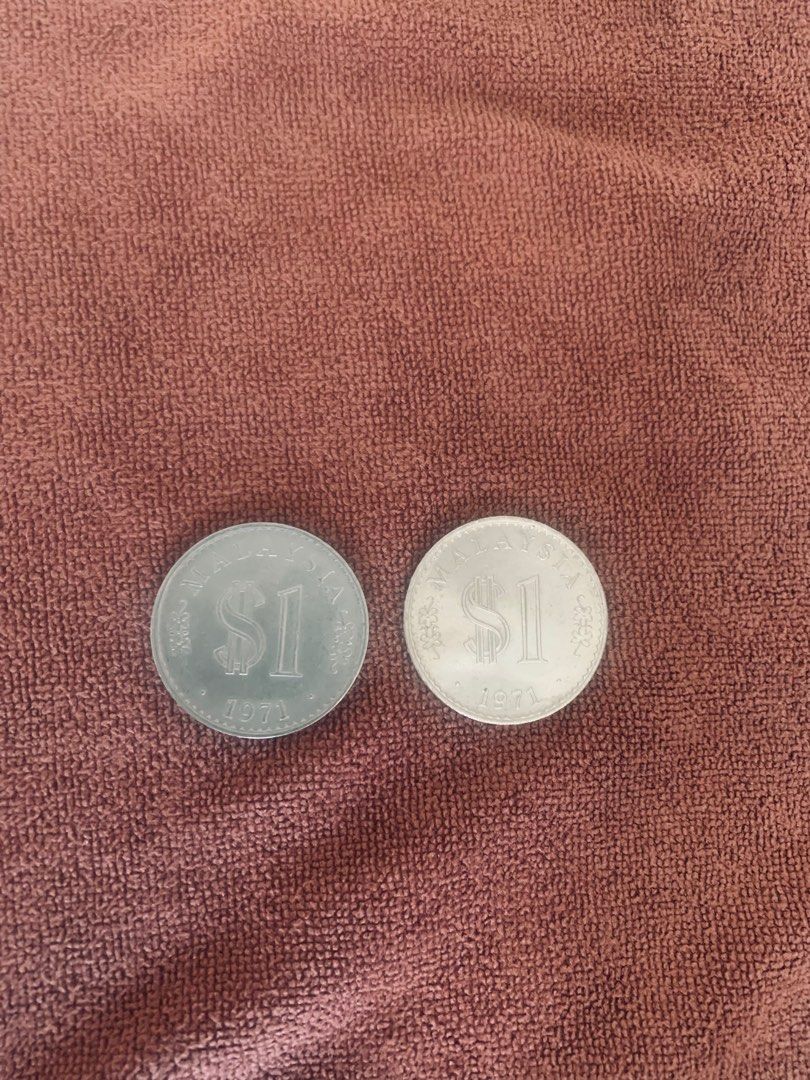 Malaysia 1971 $1 One Ringgit Coin, Hobbies & Toys, Memorabilia ...
